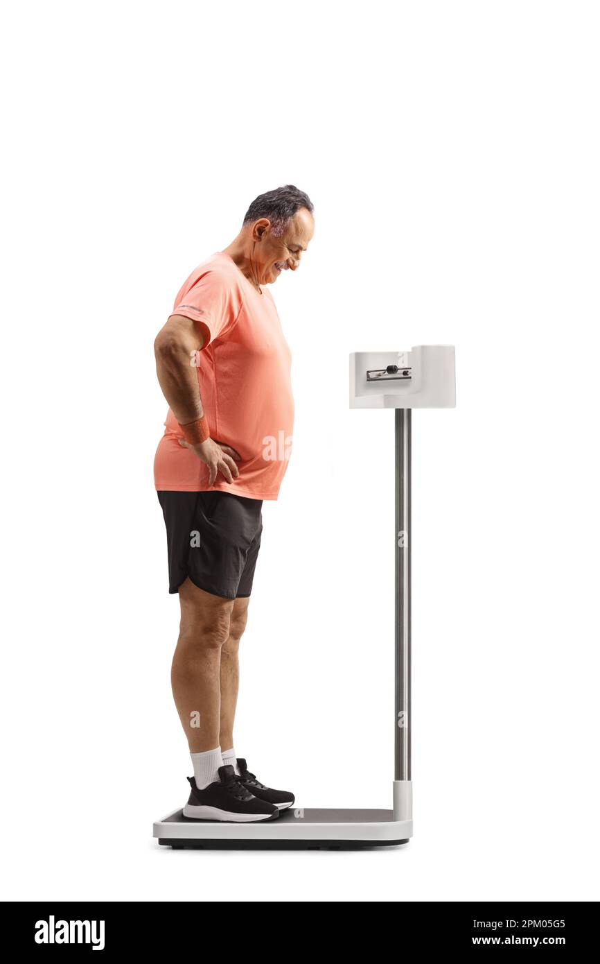 Person On Medical Scale