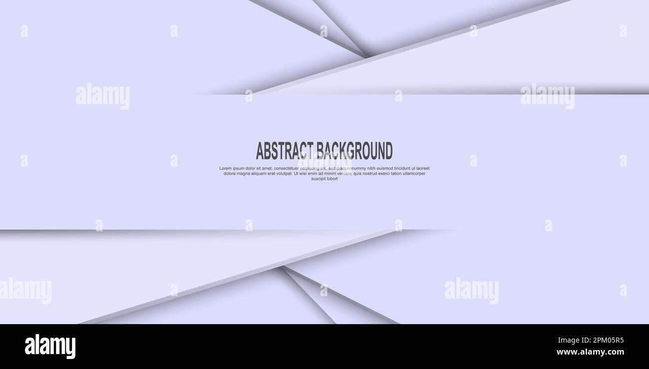 Abstract blue gray paper style background. Vector illustration Stock ...
