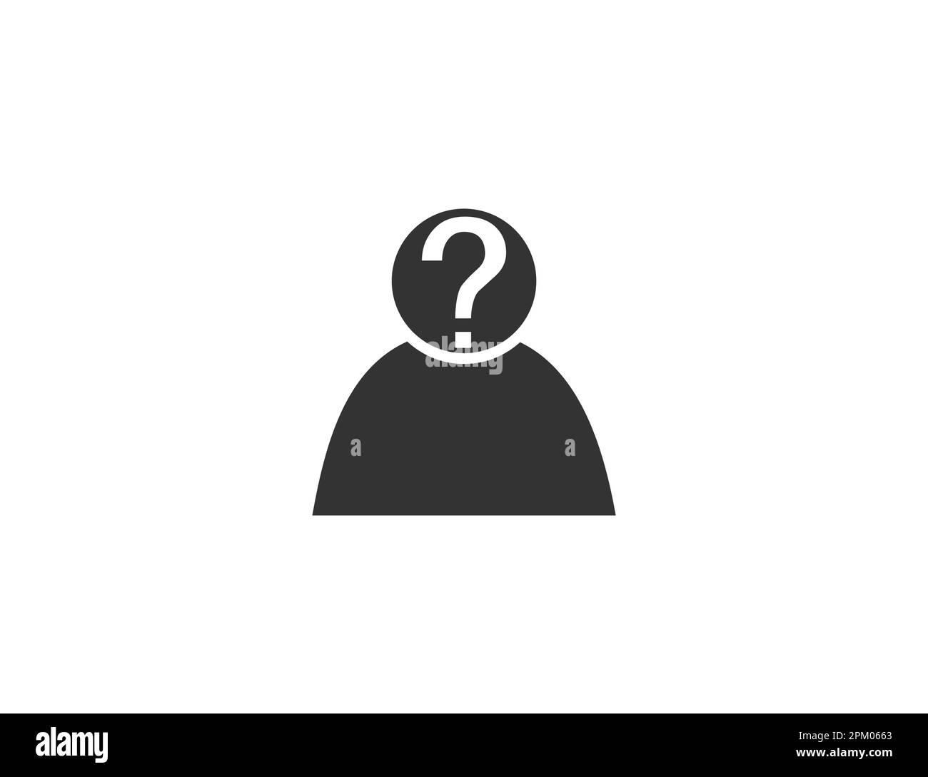 Anonymity Unknown Icon Vector Illustration Stock Vector Image And Art