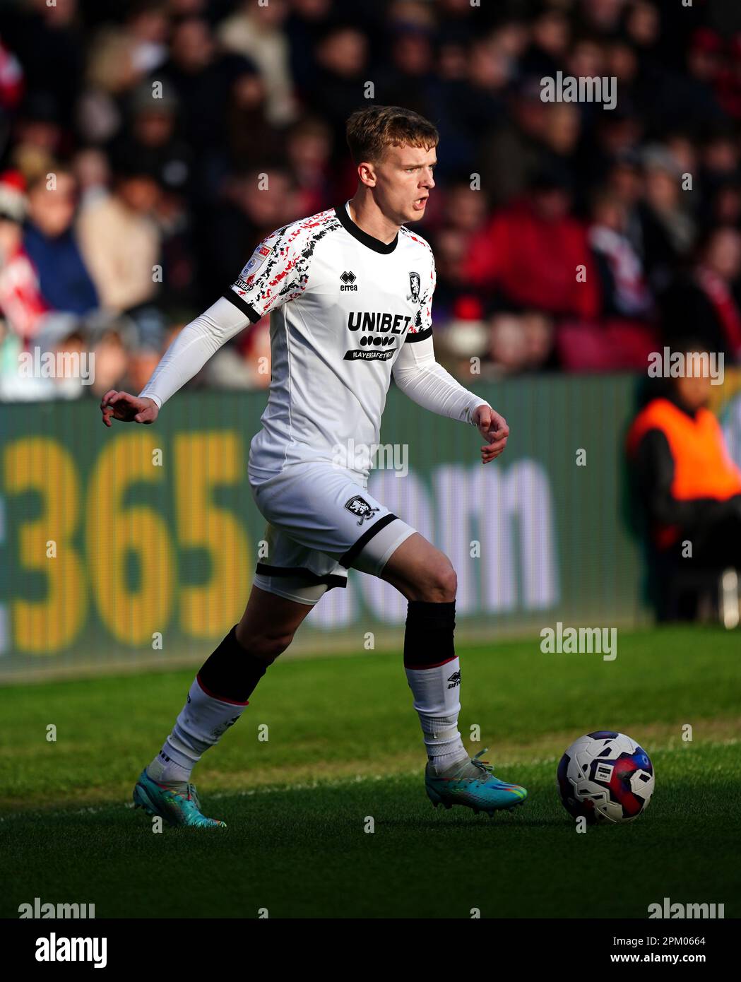 Middlesbrough's Marcus Forss during the Sky Bet Championship match at ...