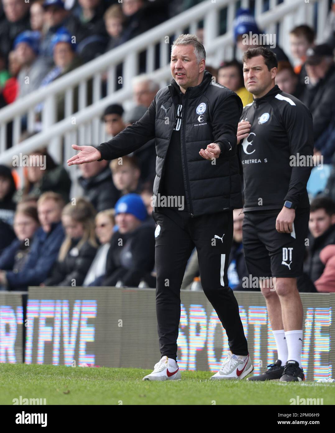Peterborough utd v exeter city hi-res stock photography and images - Alamy