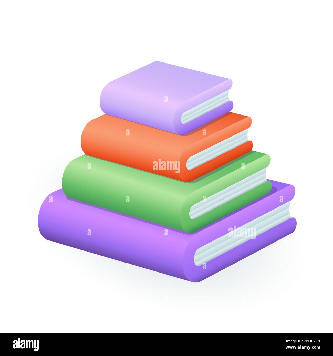 Books cartoon hi-res stock photography and images - Alamy