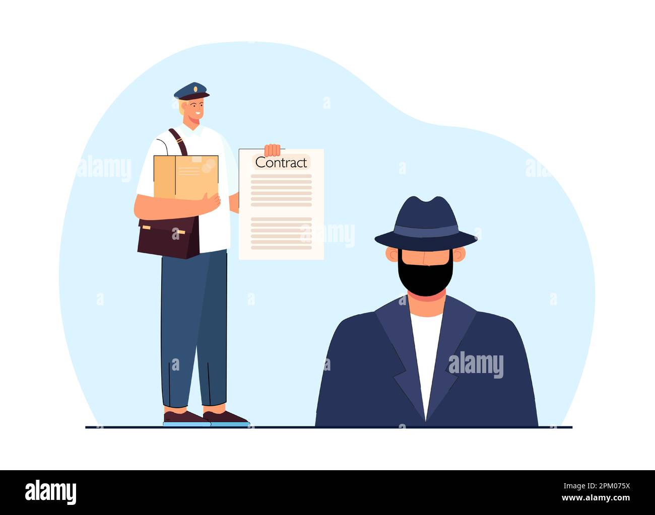 Delivering shop Cut Out Stock Images & Pictures - Alamy