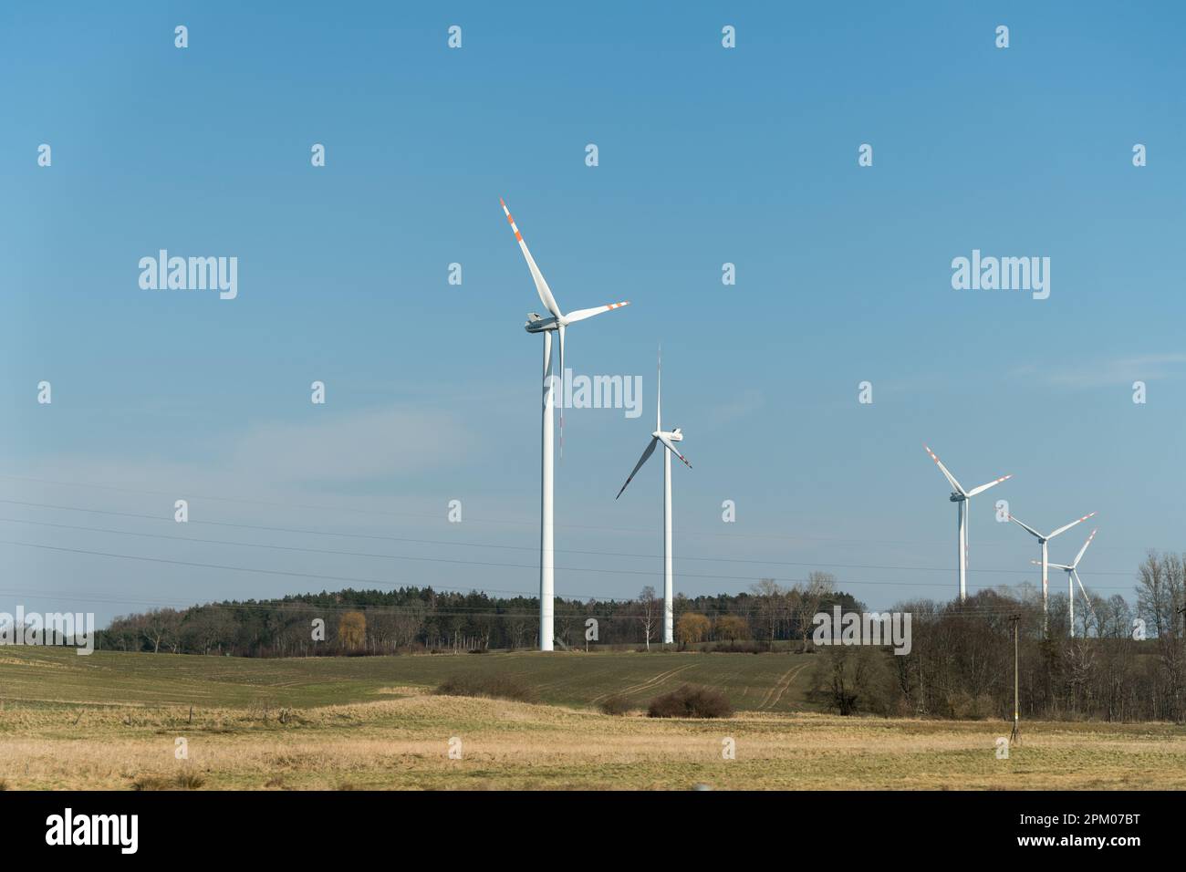 Wind farm in Wicko, Poland © Wojciech Strozyk / Alamy Stock Photo Stock ...