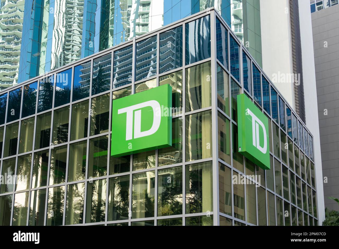 Td bank logo hi-res stock photography and images - Alamy