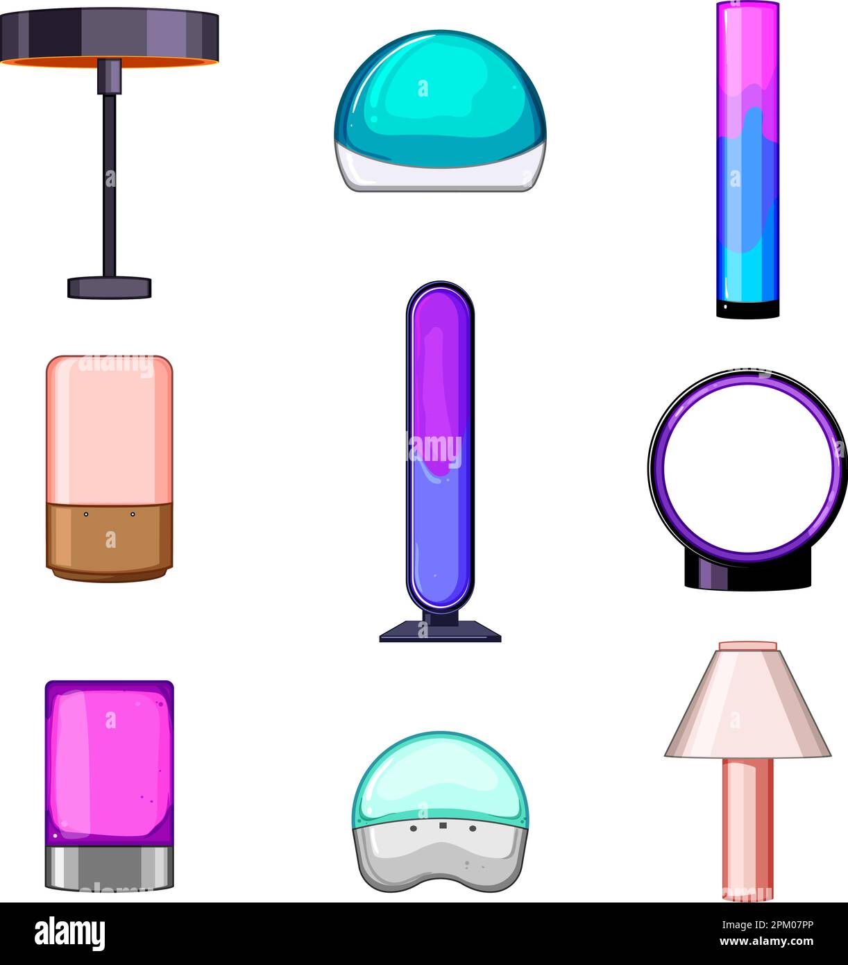 Woman led light bulb Stock Vector Images - Alamy