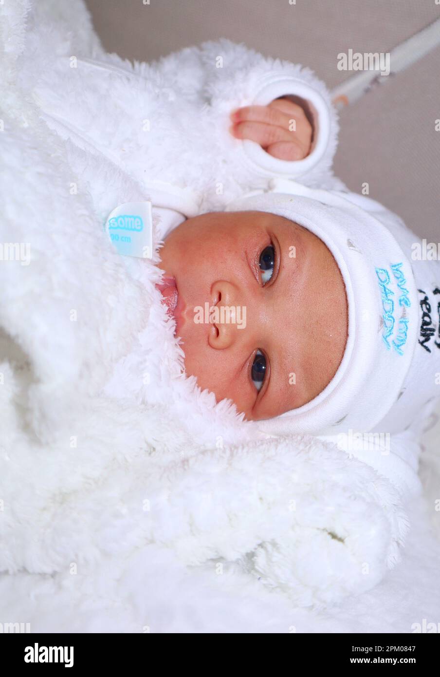 Beautiful African newborn baby child Stock Photo - Alamy