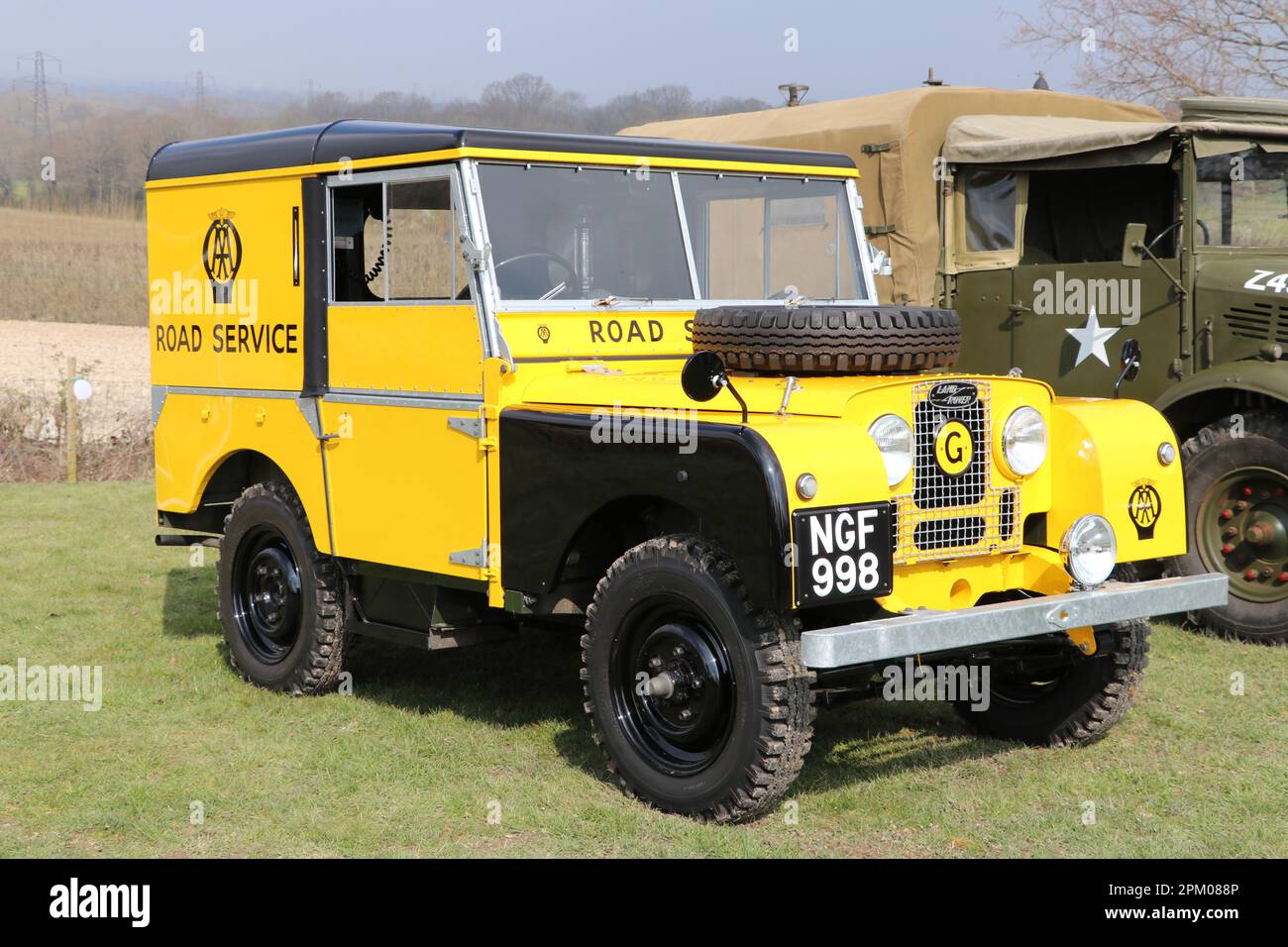 AA AUTOMOBILE ASSOCIATION ROAD SERVICE VINTAGE LAND ROVER SERIES 1 ...