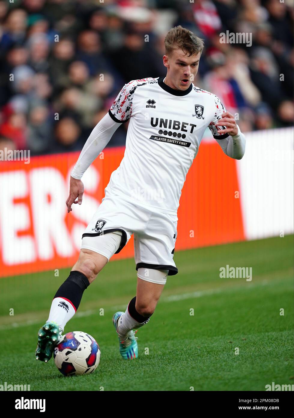 Middlesbrough's Marcus Forss during the Sky Bet Championship match at ...