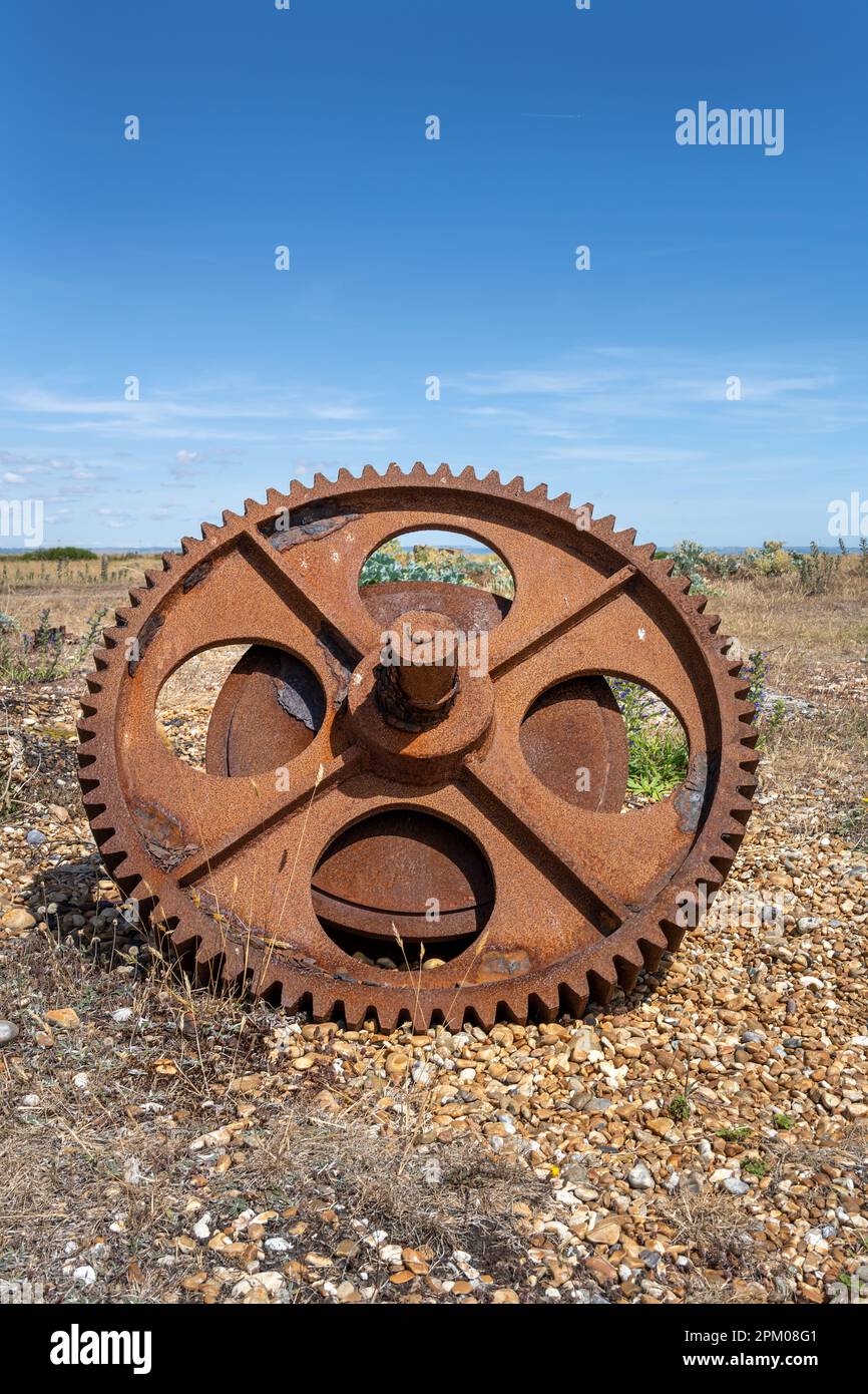 Rusty cog wheel hi-res stock photography and images - Alamy