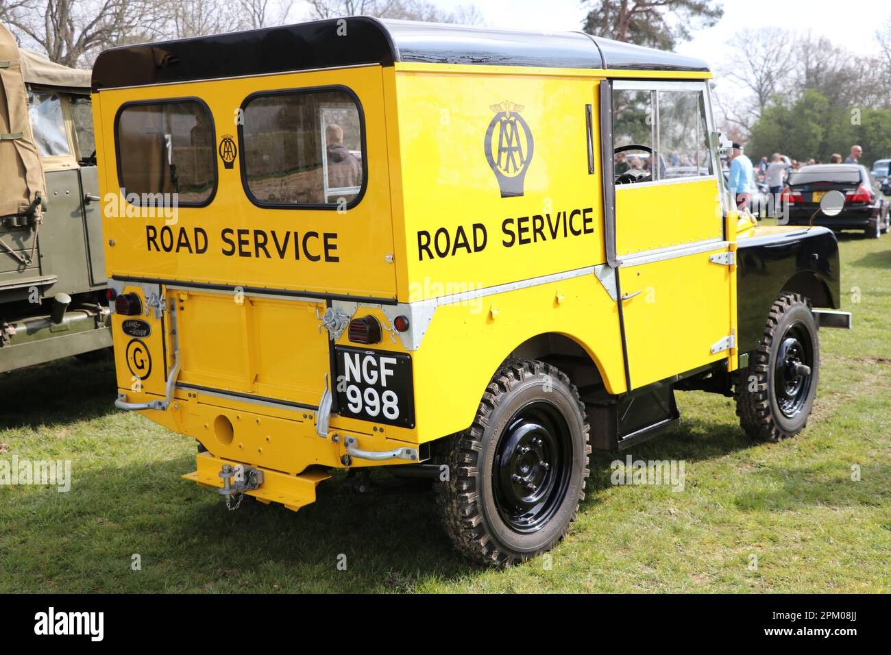 AA AUTOMOBILE ASSOCIATION ROAD SERVICE VINTAGE LAND ROVER SERIES 1 ...