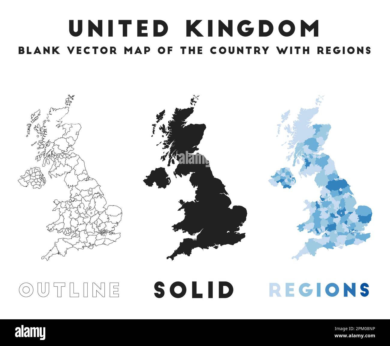 United Kingdom map. Borders of the United Kingdom for your infographic ...
