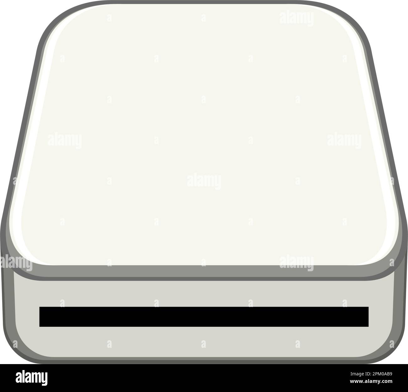 equipment compact photo printer cartoon vector illustration Stock ...