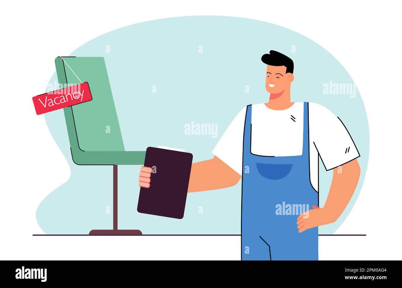 Standing vacancy Cut Out Stock Images & Pictures - Alamy