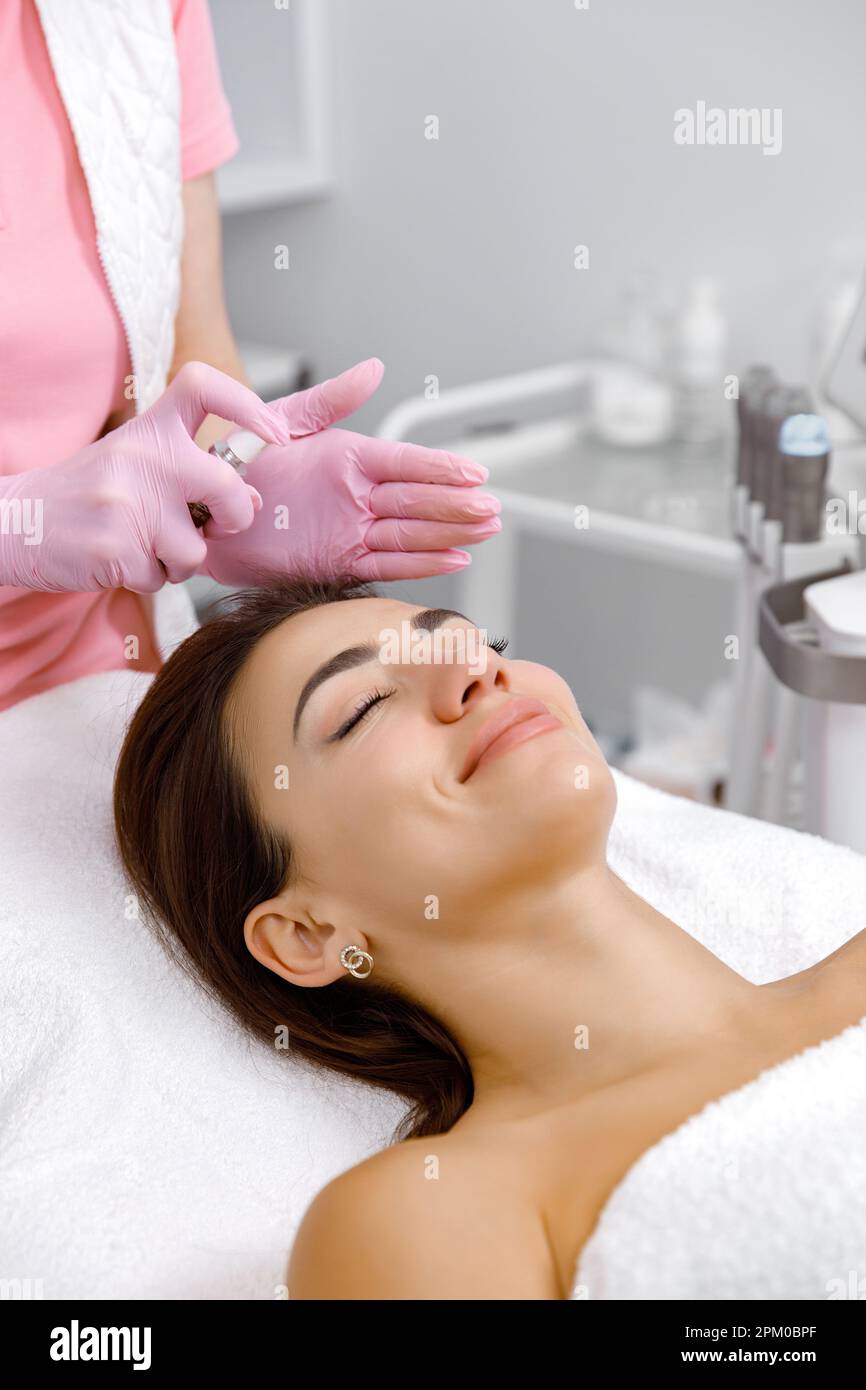 cosmetic facial procedure, Healthy skin, Rejuvenation treatment. Facial ...