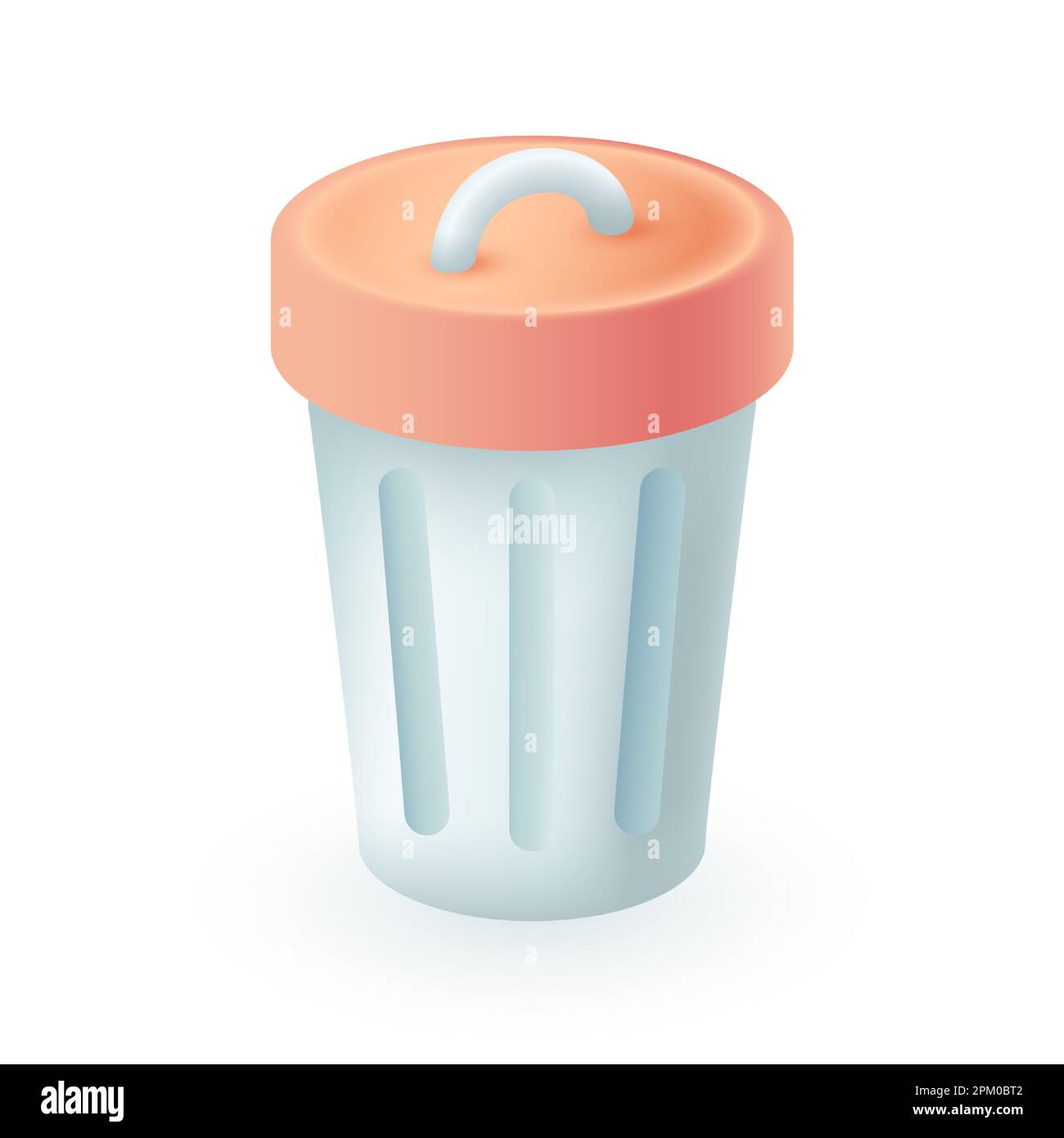 Zero waste rubbish bin Cut Out Stock Images & Pictures - Alamy