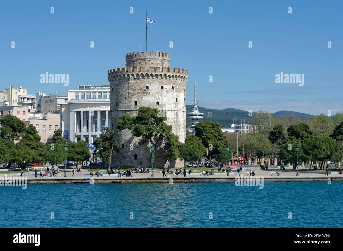Thessaloniki waterfront white tower hi-res stock photography and images ...