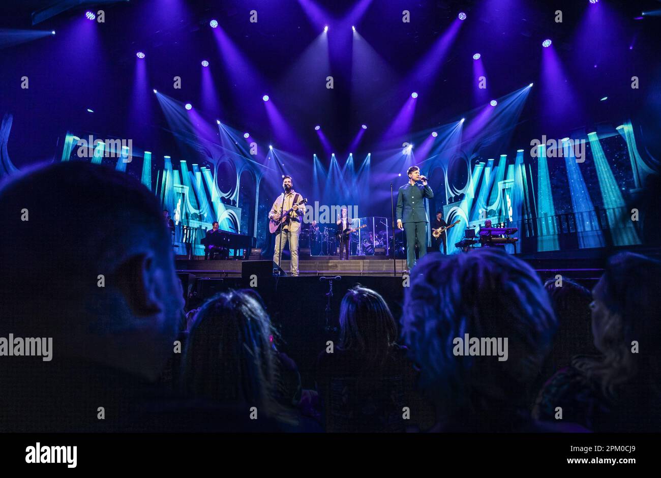 ROTTERDAM - Singers Nick & Simon during their last farewell concert in ...