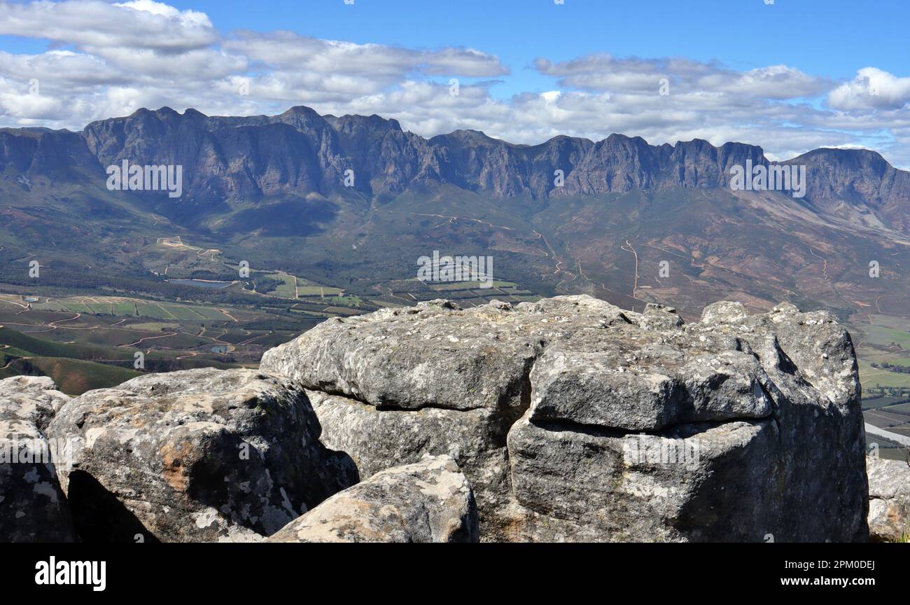 beautiful mountain landscapes looking farms, Cape Town South Africa ...