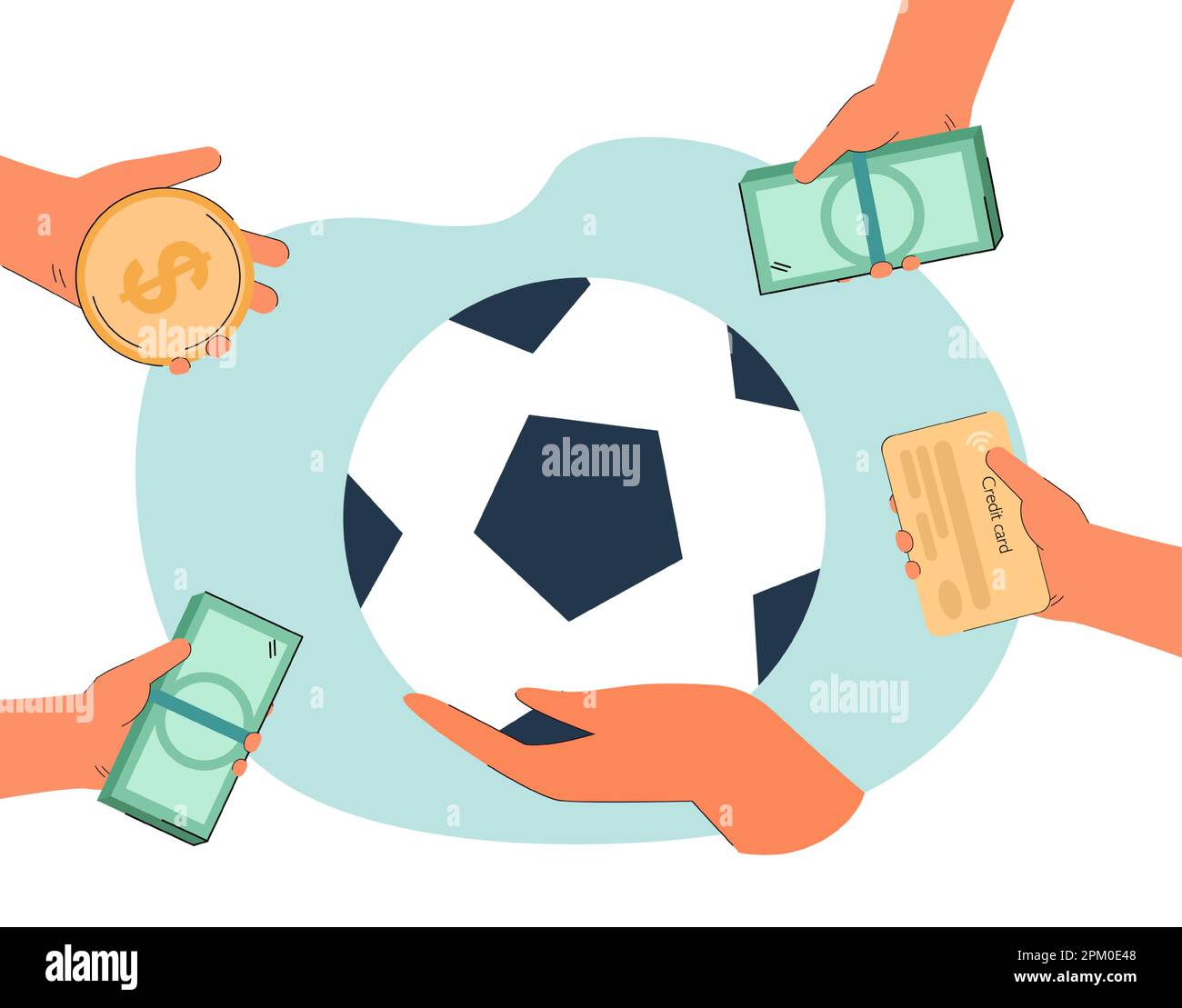 Hand around Cut Out Stock Images & Pictures - Alamy