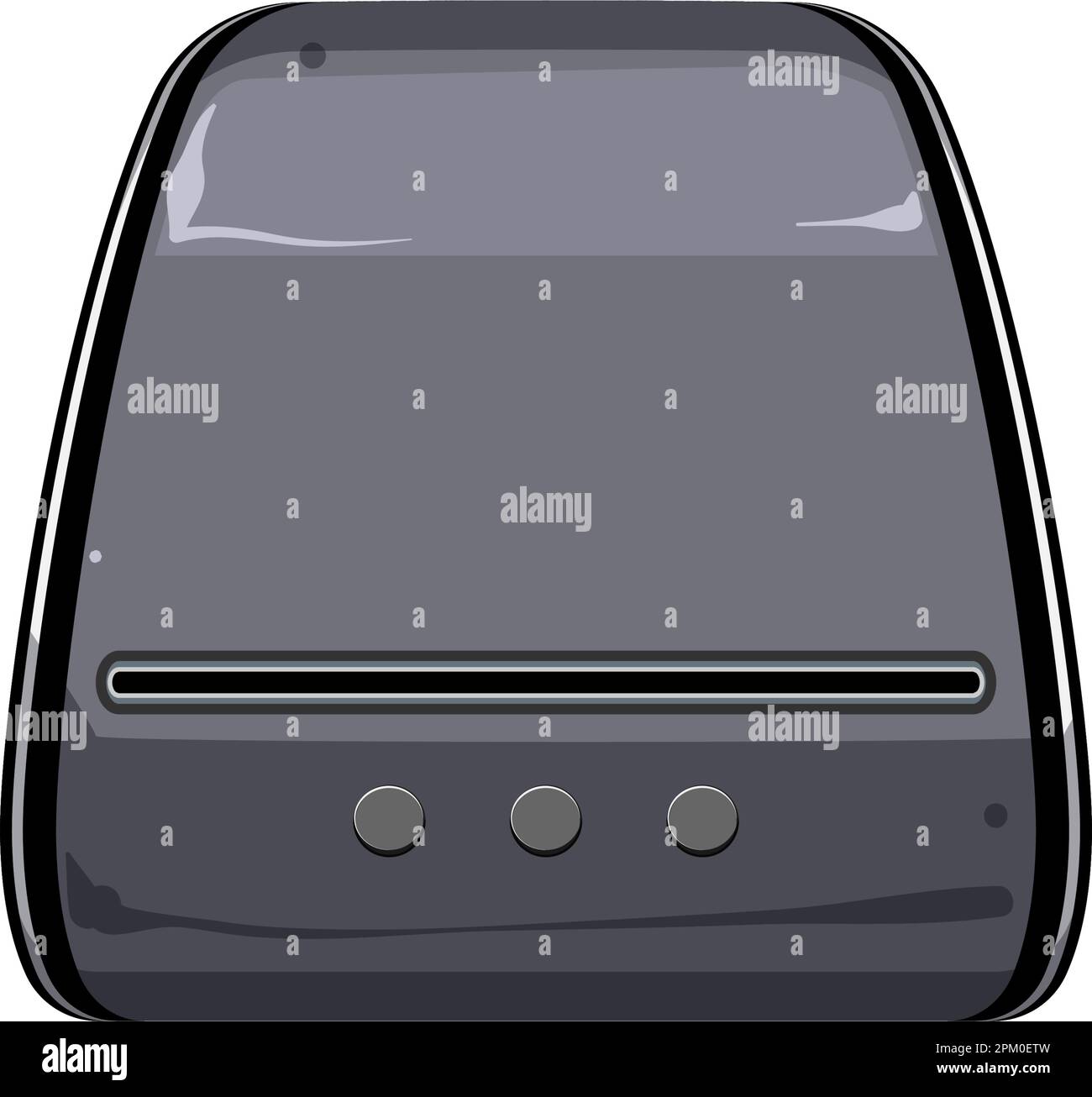 dtg label printer cartoon vector illustration Stock Vector Image & Art ...