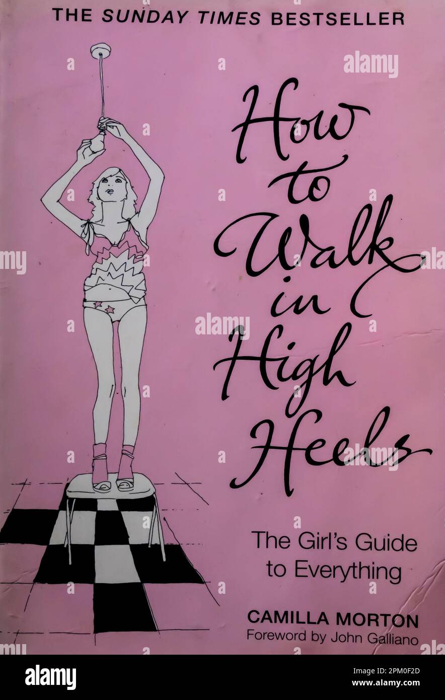 How to Walk in High Heels Book by Camilla Morton 2005 Stock Photo - Alamy