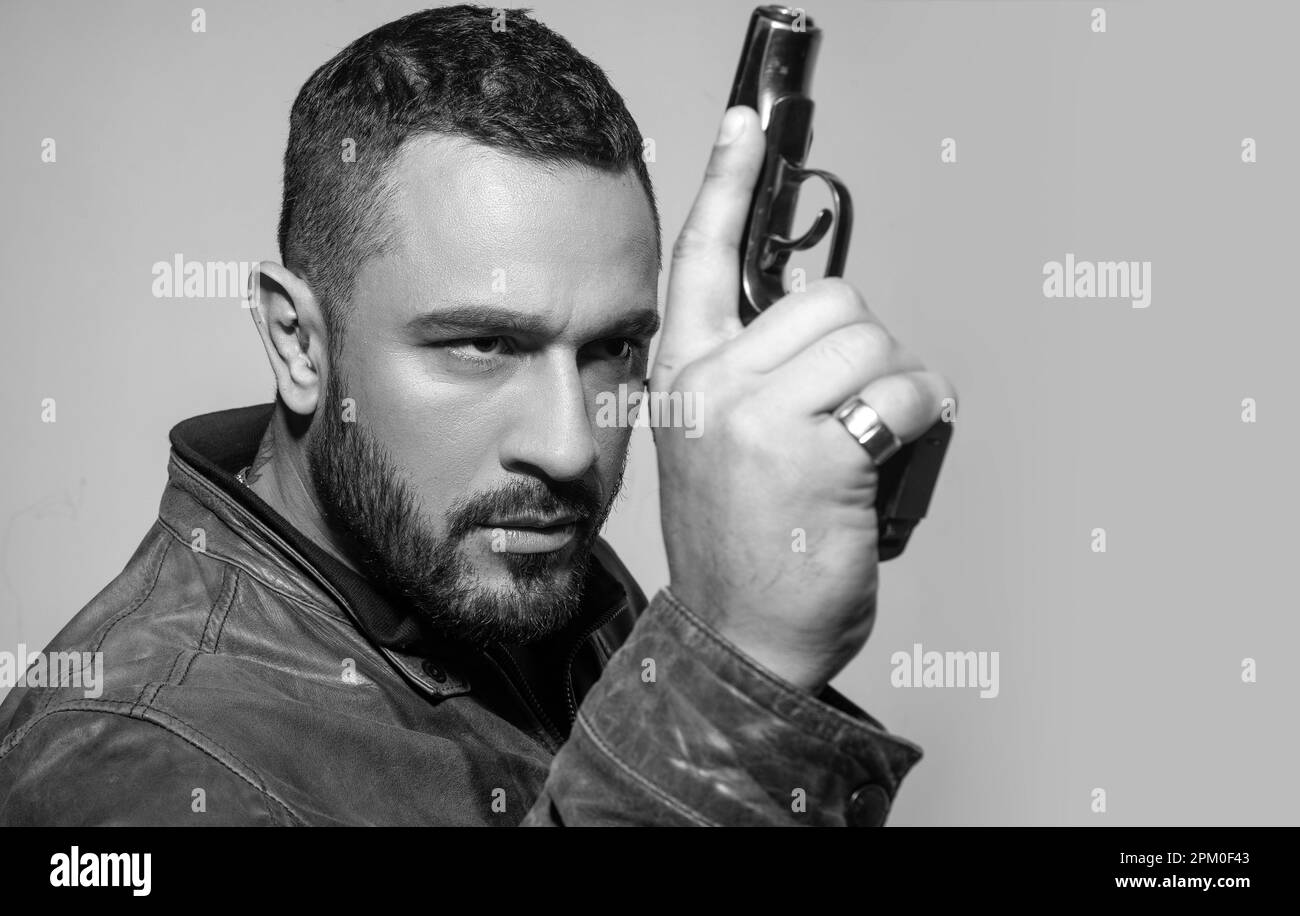 Murder weapon forest Black and White Stock Photos & Images - Alamy