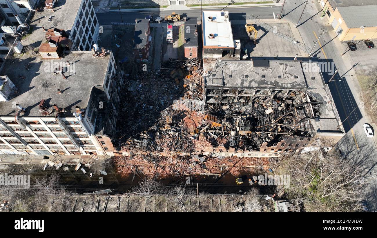 Aftermath of fire Stock Photo - Alamy