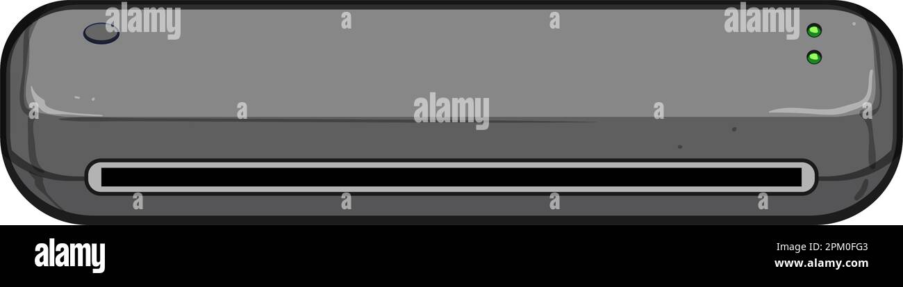 factory laminator machine cartoon vector illustration Stock Vector ...