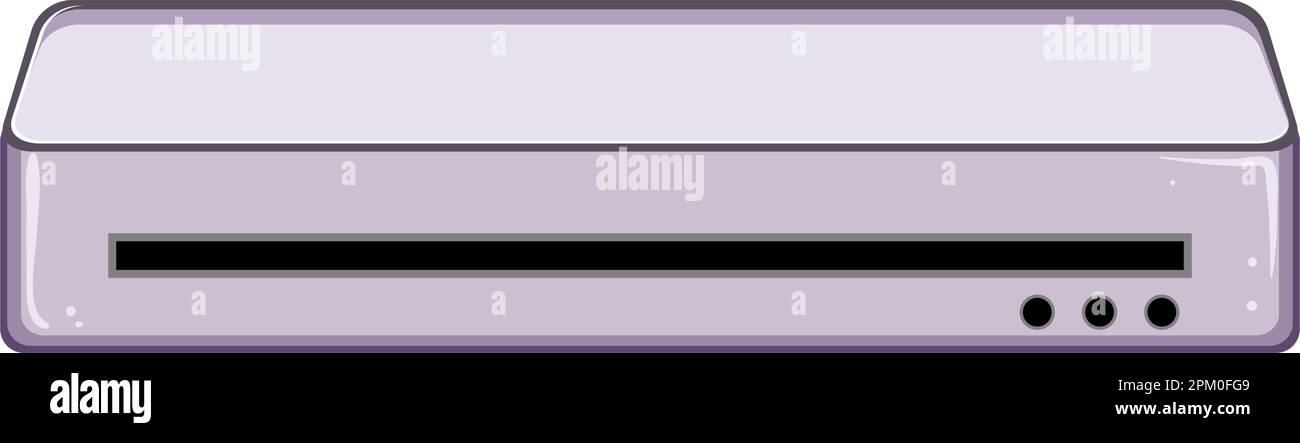 paper laminator machine cartoon vector illustration Stock Vector Image ...