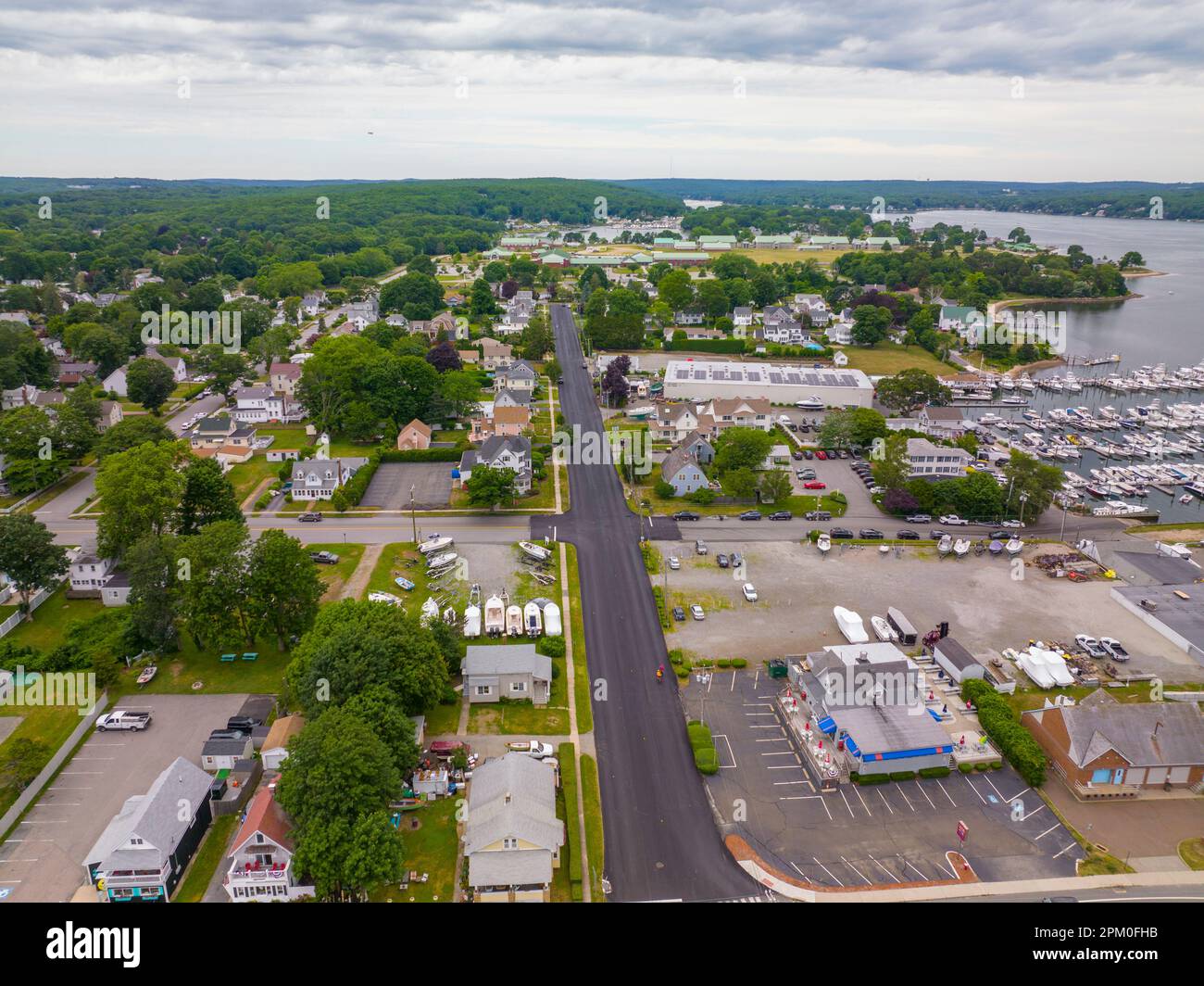 Village of niantic hi-res stock photography and images - Alamy
