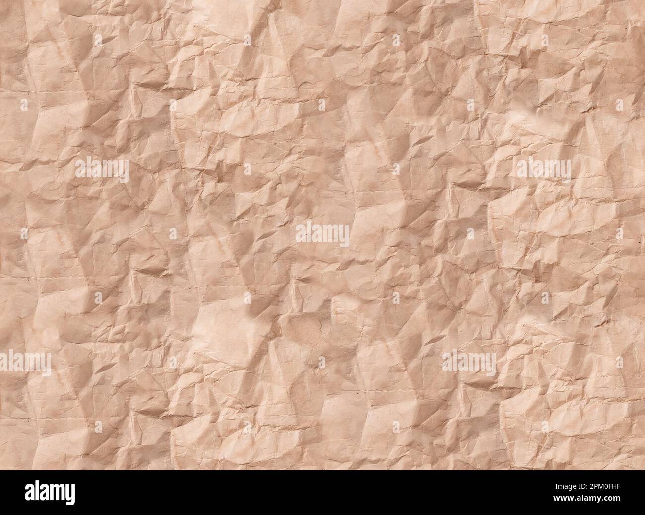Crumpled paper background, wrinkled kraft backdrop, texture Stock Photo ...
