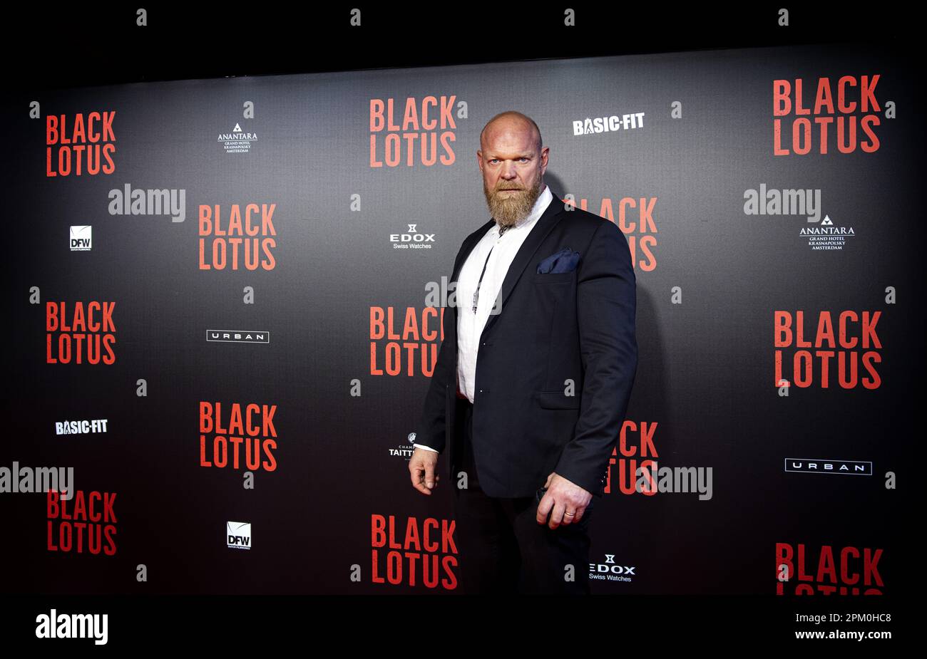 AMSTERDAM - Magnus Samuelsson on the red carpet for the premiere of the ...