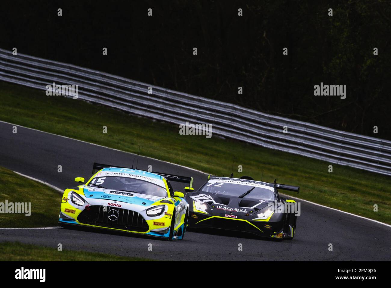 Oulton Park, Cheshire, UK. 10th April, 2023. RAM Racing Mercedes-AMG ...