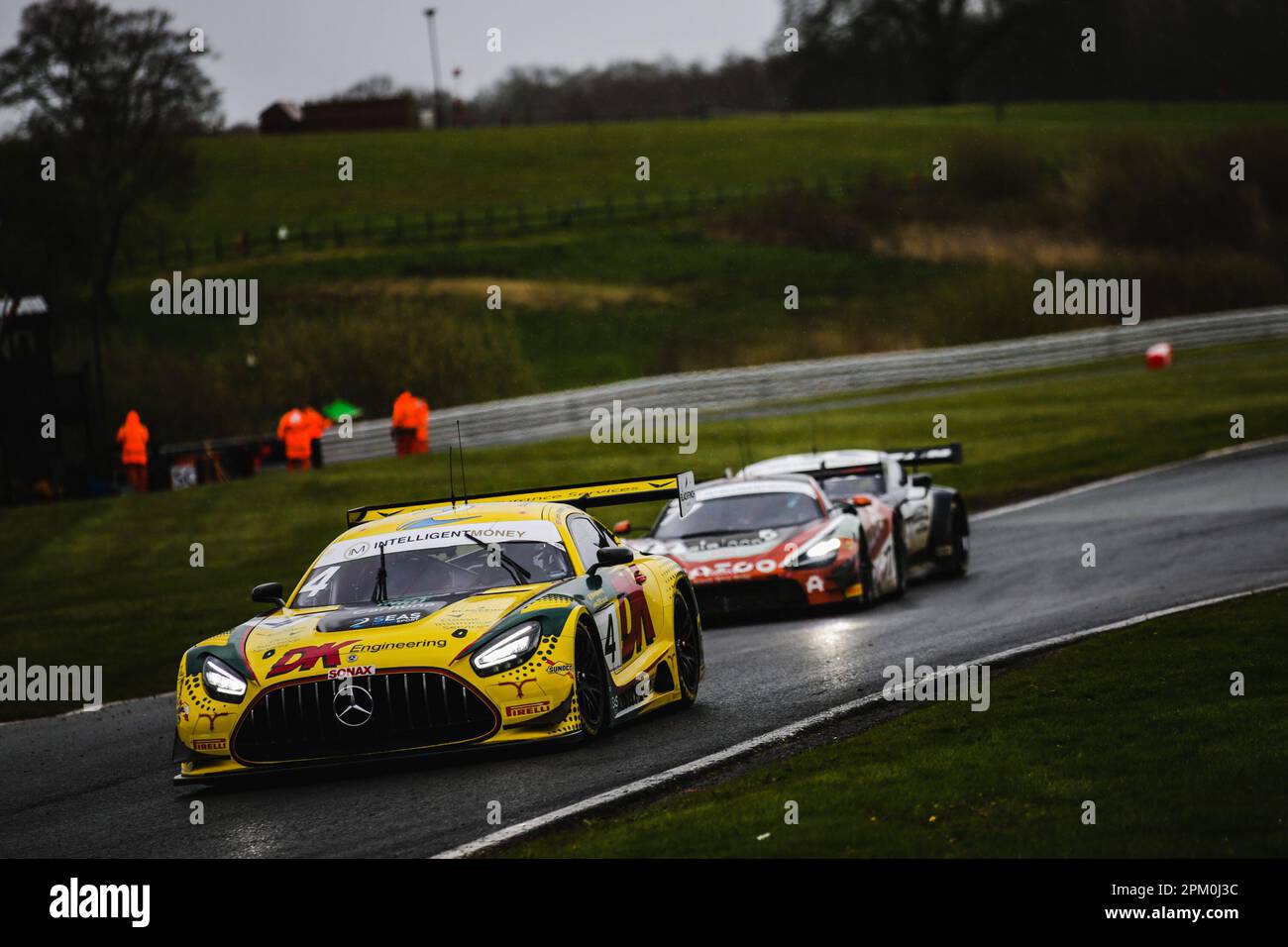 Oulton Park, Cheshire, UK. 10th April, 2023. 2 Seas Motorsport Mercedes ...