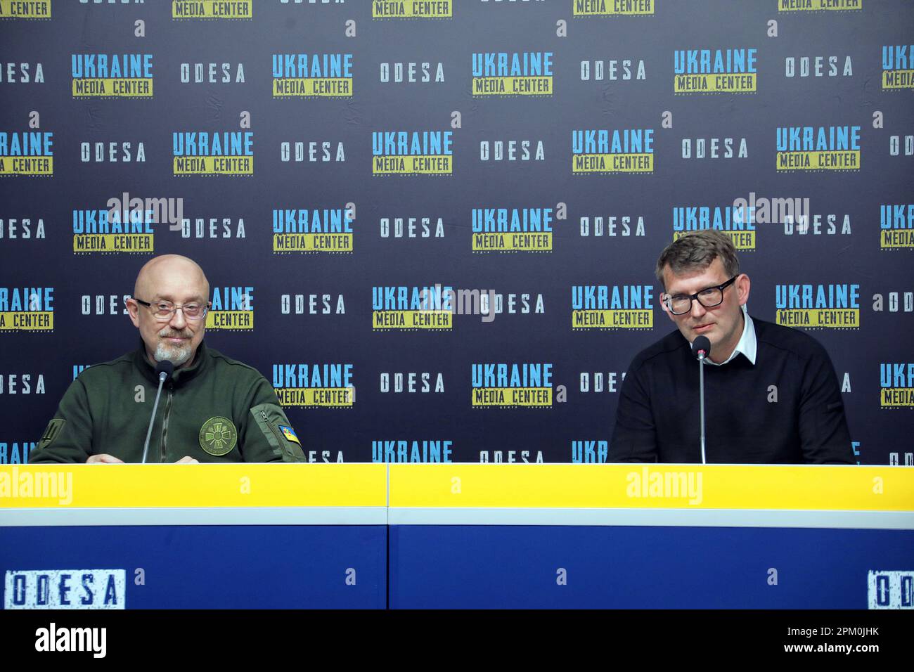 ODESA, UKRAINE - APRIL 10, 2023 - Minister of Defence of Ukraine ...