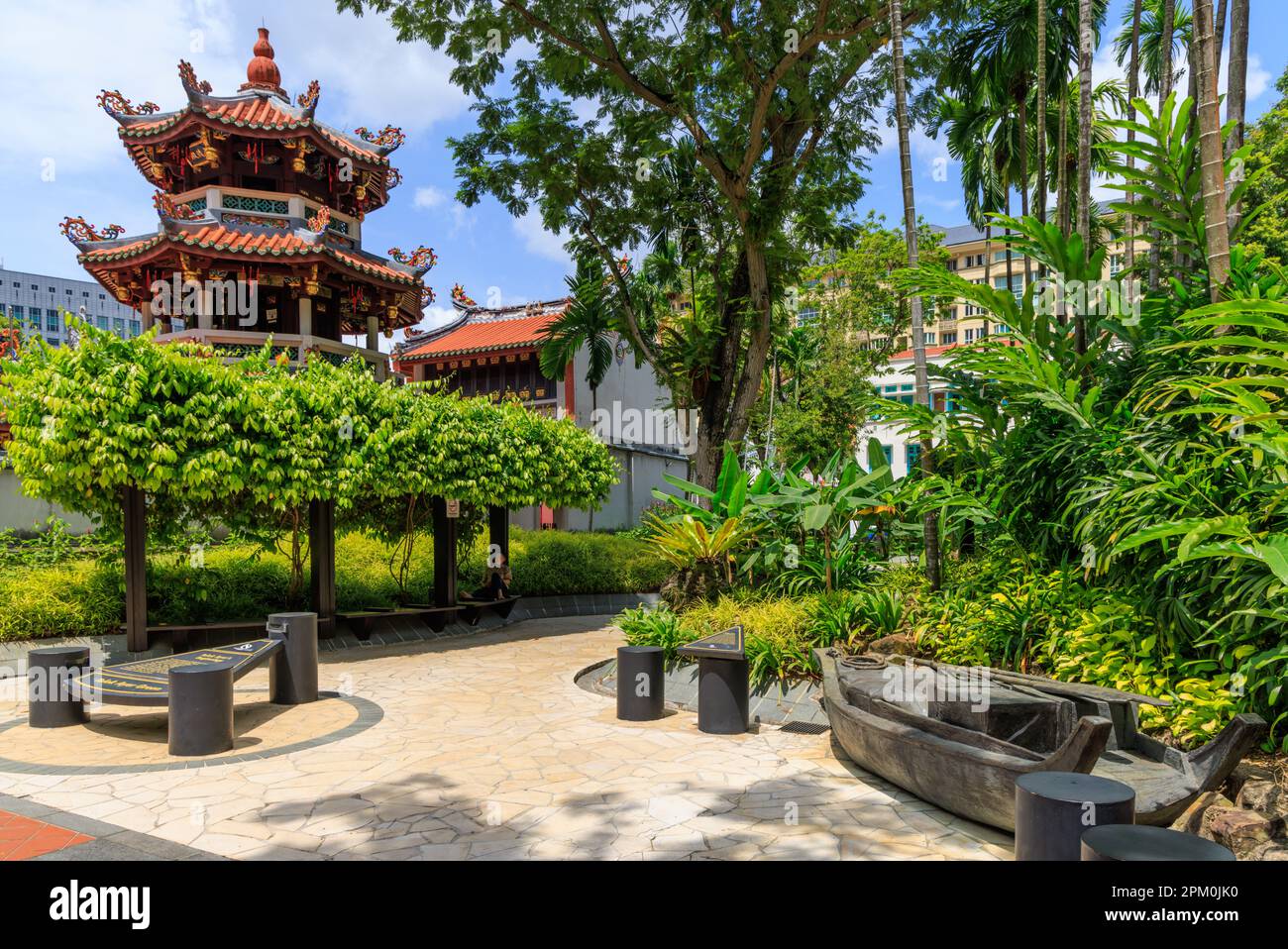 Telok Ayer Green, Singapore Stock Photo - Alamy