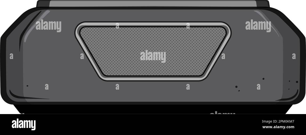 technology soundbar audio cartoon vector illustration Stock Vector ...