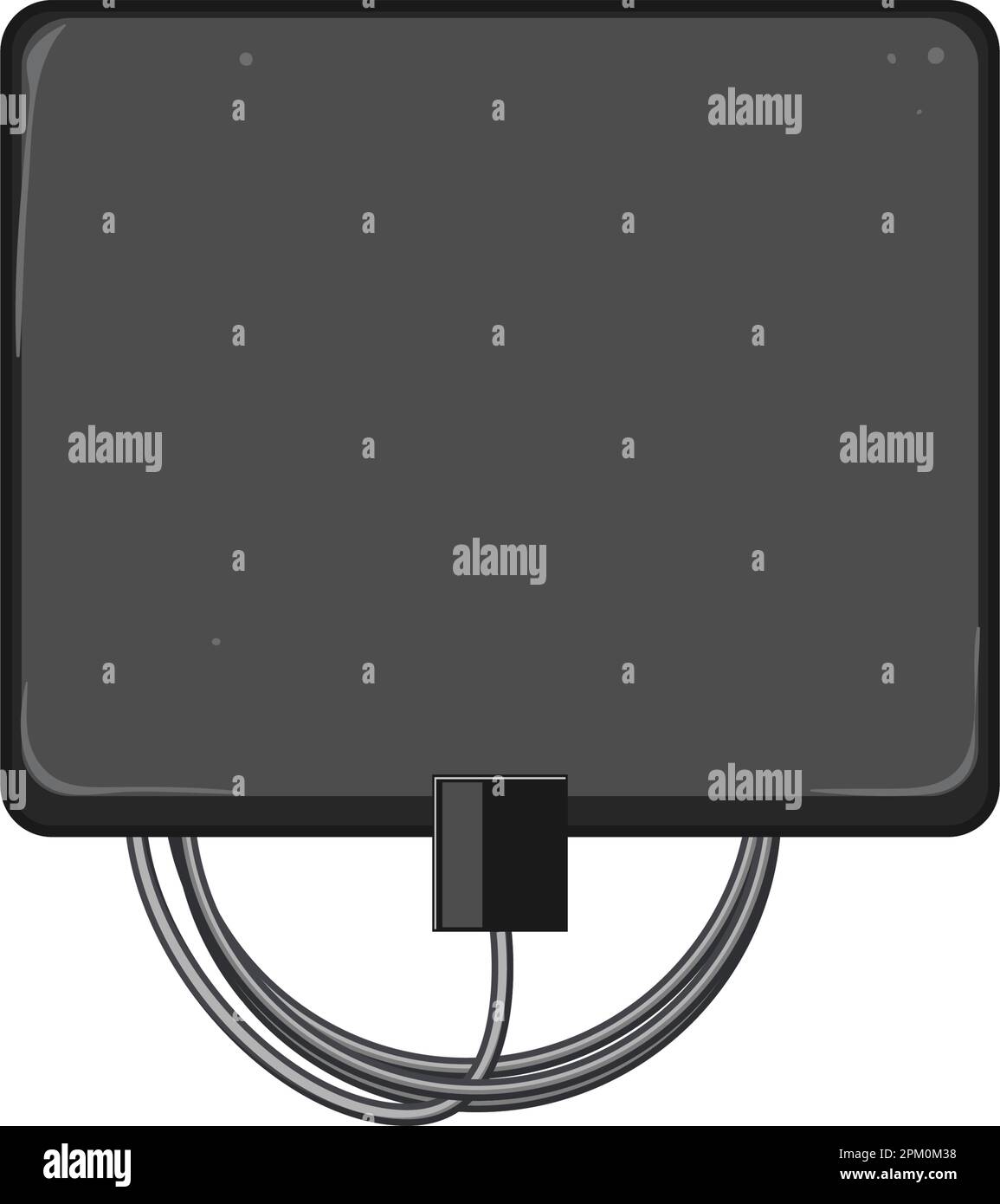 retro tv antenna cartoon vector illustration Stock Vector Image & Art ...