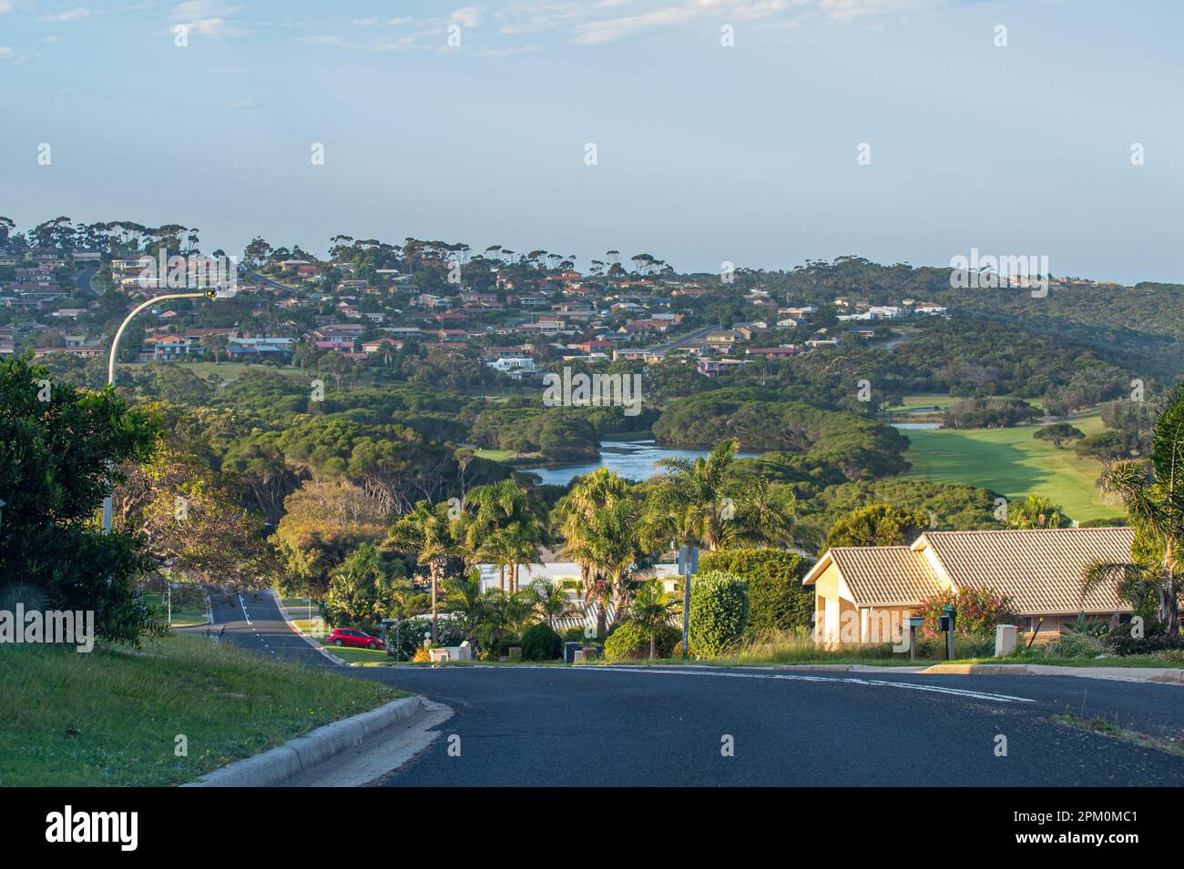 Driving in rural NSW during summer in southern Australia Stock Photo ...