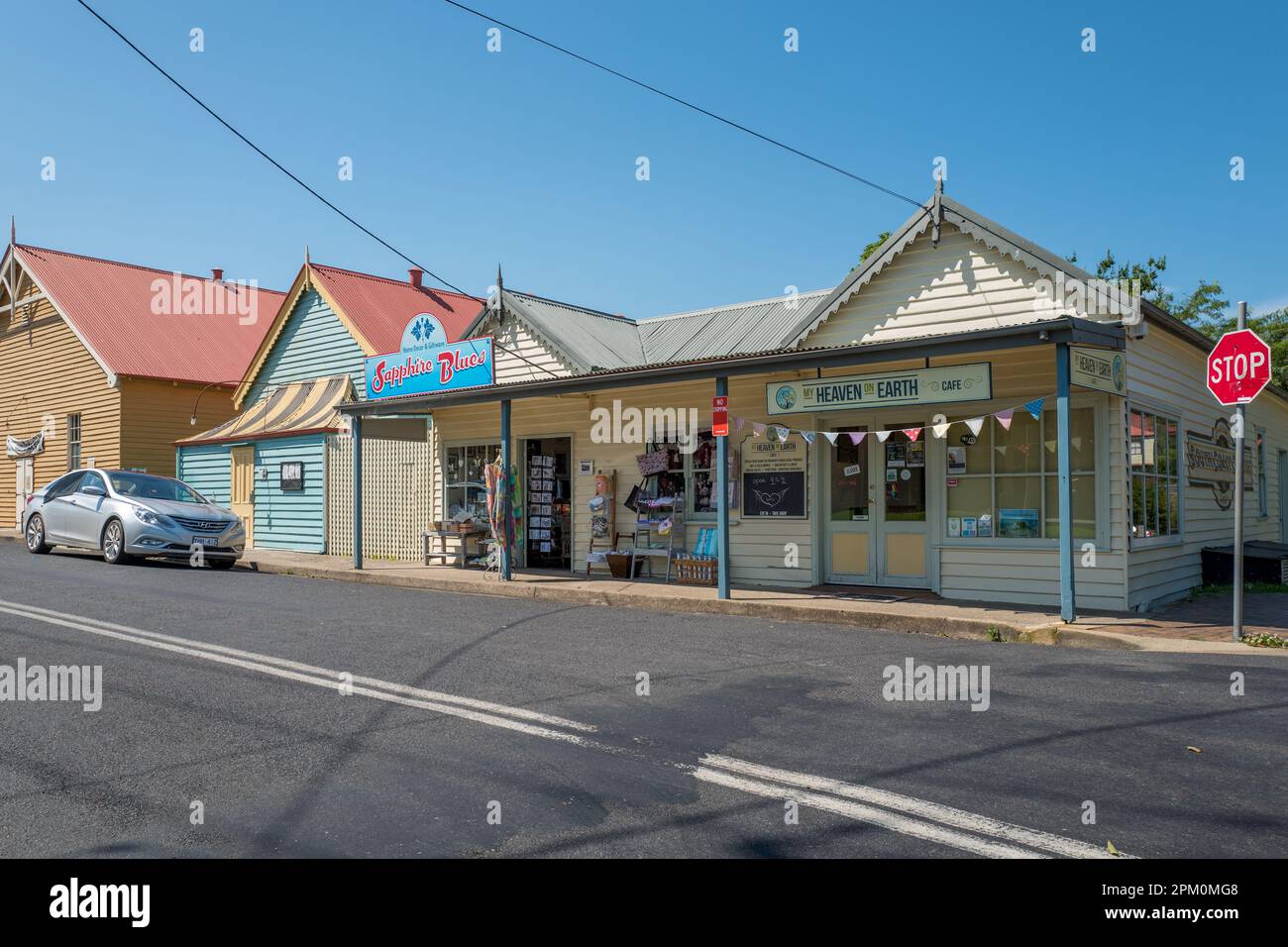 Central Tilba is a historic rural town in southern NSW, Australia Stock ...