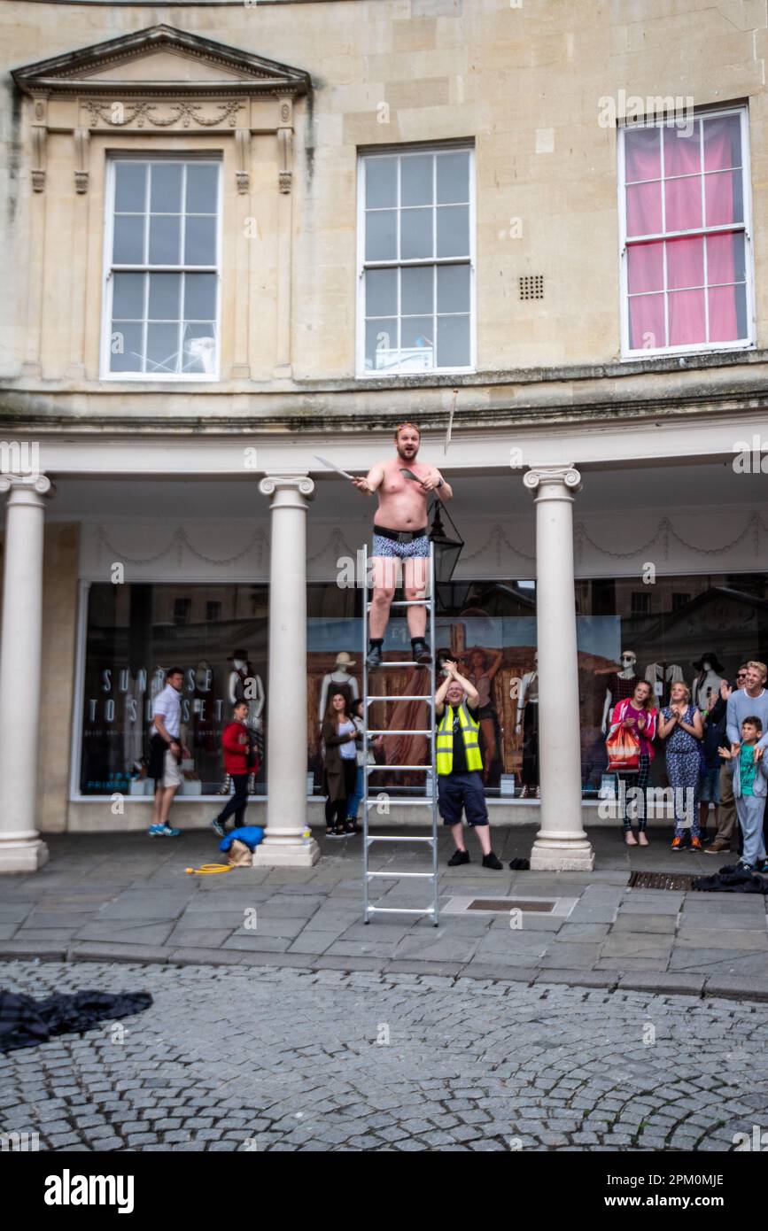 Magician doing tricks hi-res stock photography and images - Alamy