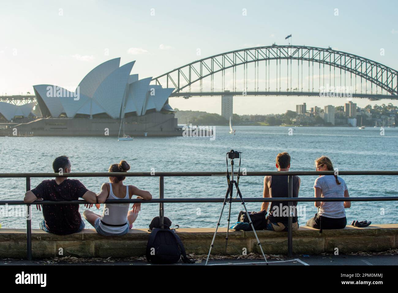The Opera House and Harbour Bridge in Sydney. These are two of the most ...