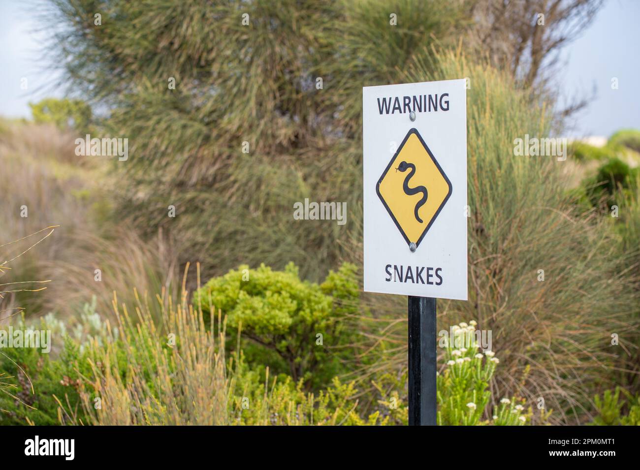 Danger snakes signs australia hi-res stock photography and images - Alamy