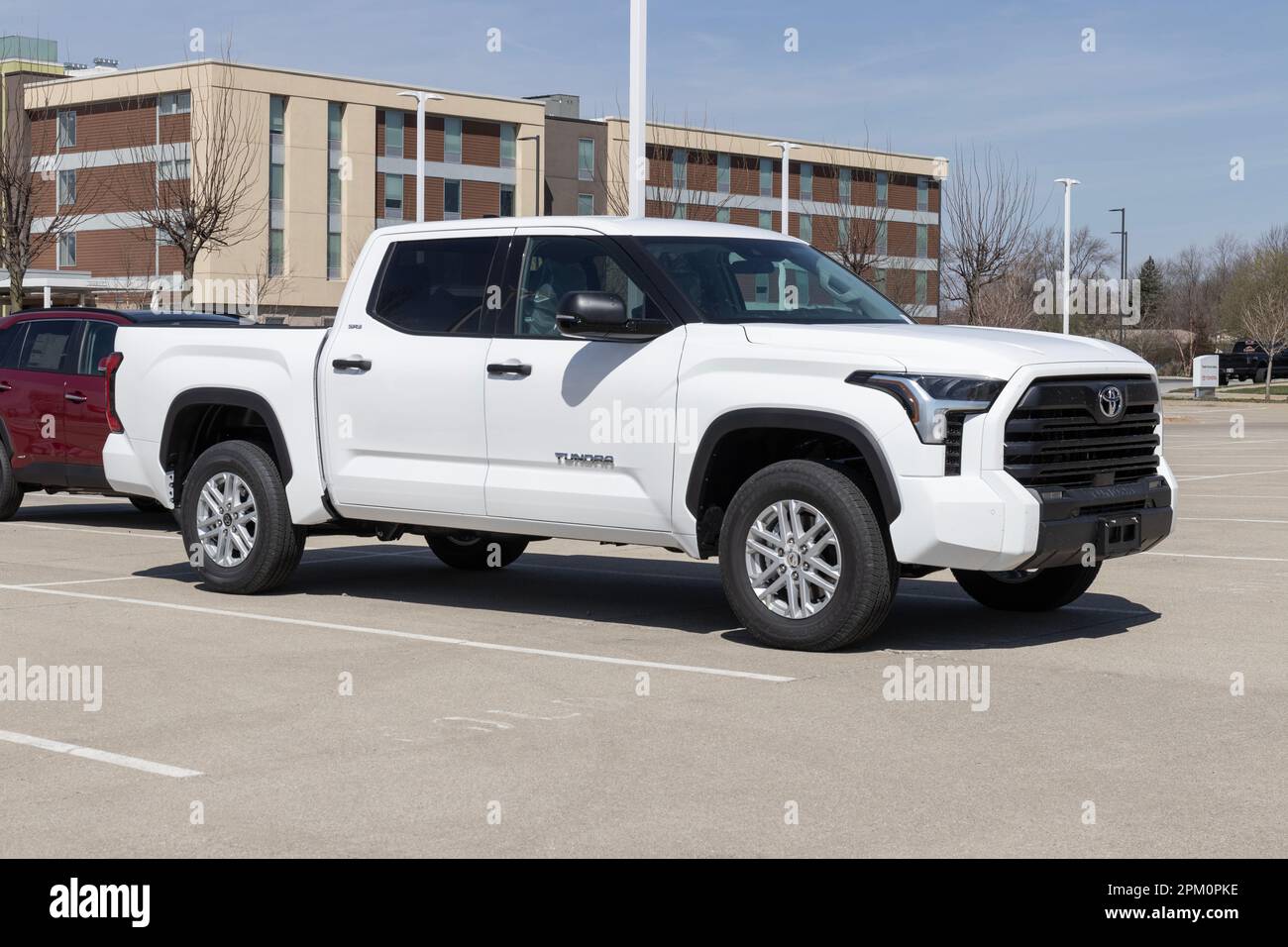 Lafayette - Circa April 2023: Toyota Tundra display. Toyota offers the ...