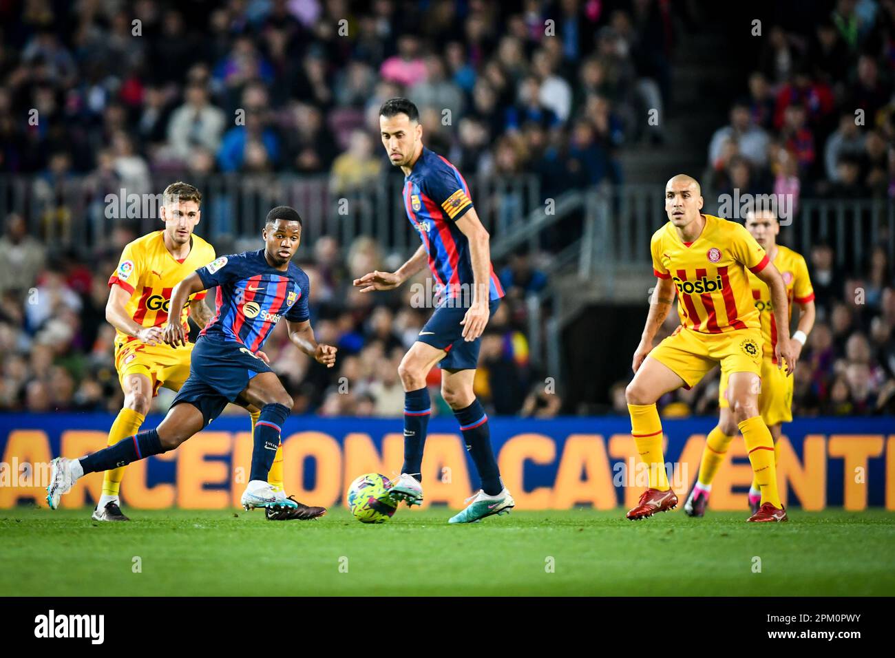 Barcelona, Spain. 10th Apr, 2023. Sergio Busquets (FC Barcelona) during ...