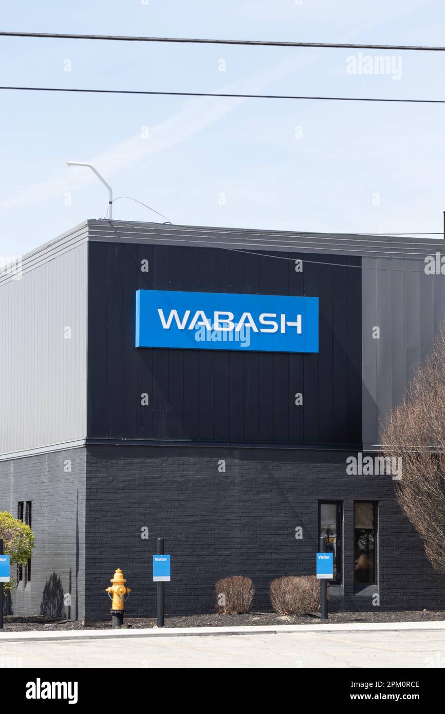 Lafayette - Circa April 2023: Wabash National headquarters. Wabash ...