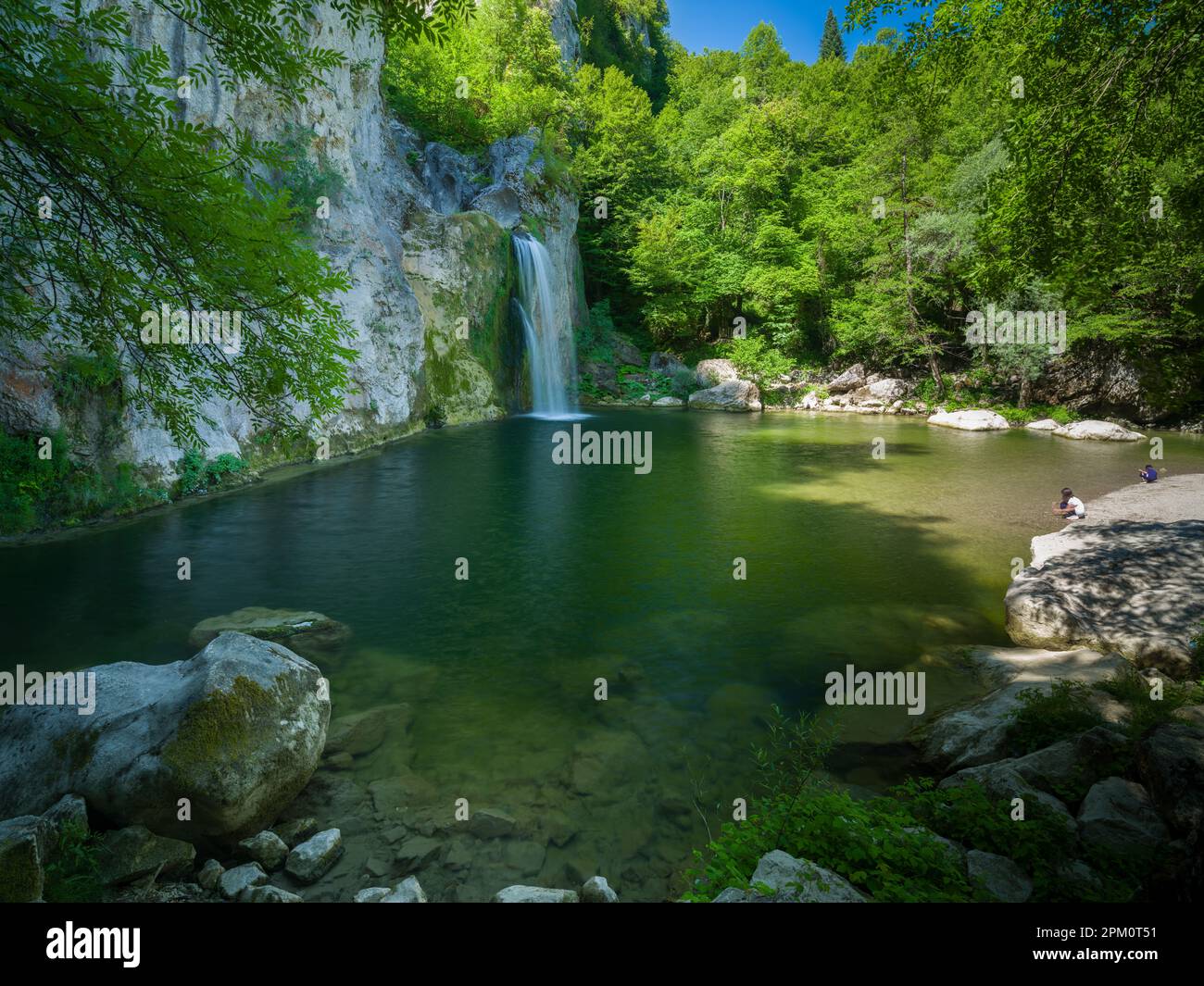 Beautiful Ilica Waterfall. Horma Canyon. Kure Mountains National Park ...