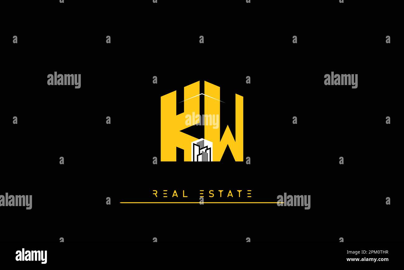 Kw real estate logo hi-res stock photography and images - Alamy