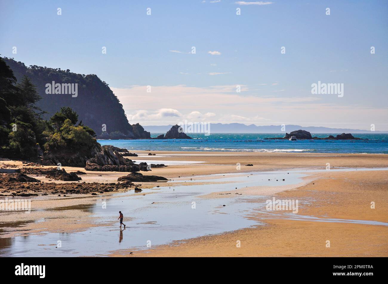 Totaranui Beach, Abel Tasman National Park, Golden Bay, Nelson Region ...